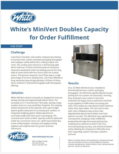 Vertical Carousel Storage System | White Systems Storage